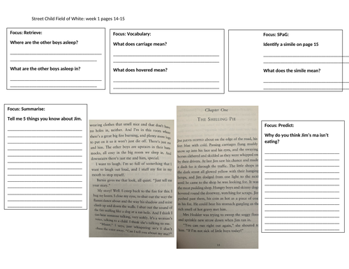 Street child guided reading 6 weekly plan | Teaching Resources