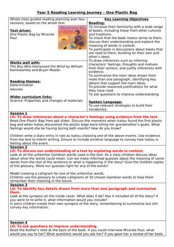 One Plastic Bag- 4 reading lessons | Teaching Resources