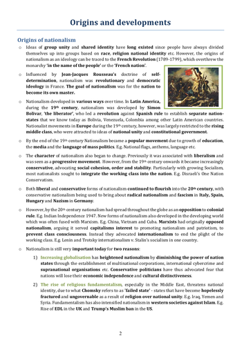 Origins of Nationalism A Level Politics | Teaching Resources
