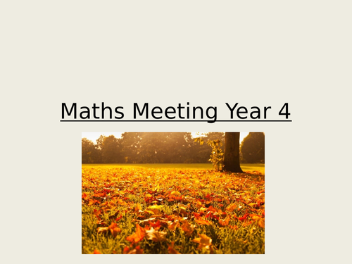 Year 4 Maths meetings bundle | Teaching Resources