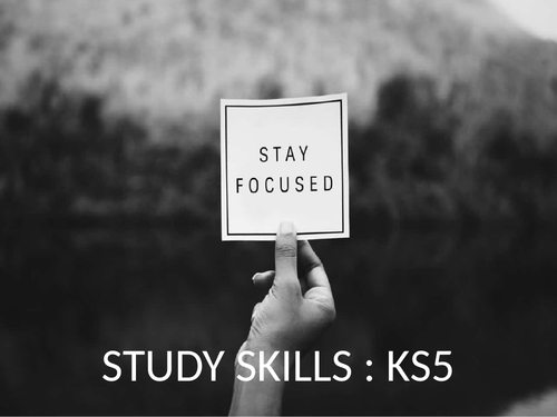 Year 11 and KS5 study skills ppts | Teaching Resources Year 11 and KS5 study skills ppts | Teaching Resources
