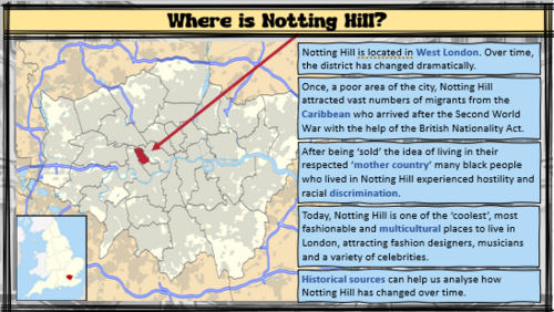 GCSE History Edexcel: Notting Hill Migrants Historic Environment ...