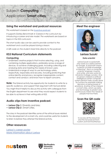 Inventive KS3 Computing worksheet | Teaching Resources