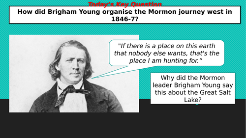 American West Mormon Migration Lessons | Teaching Resources