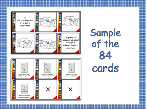 Separating Mixtures - Wildcard and Snap Card Games KS3 | Teaching Resources