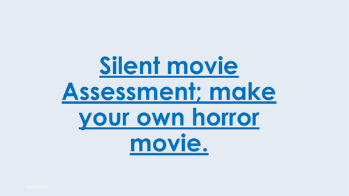 Silent Movie | Teaching Resources
