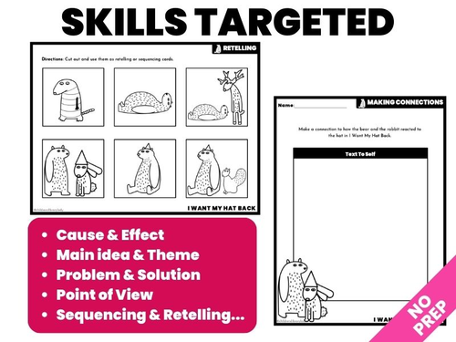 I Want My Hat Back Activities - Reading Comprehension Activities KS 1 ...