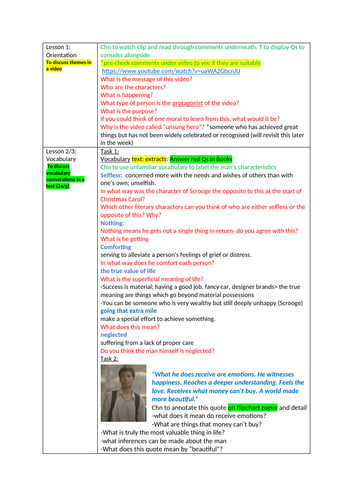 Video-based year 5 year 6 Guided Reading week | Teaching Resources