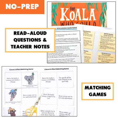 The Koala Who Could Book Activities - Reading Comprehension and ...