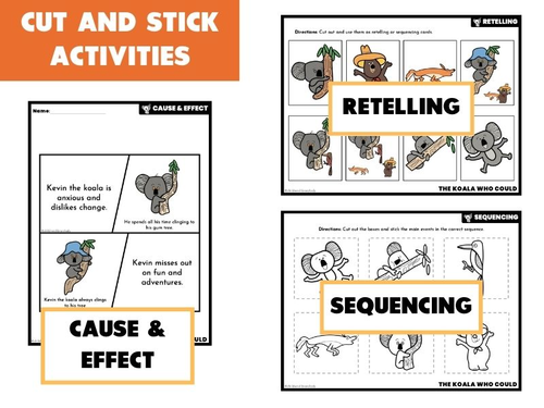 The Koala Who Could Book Activities - Reading Comprehension and ...