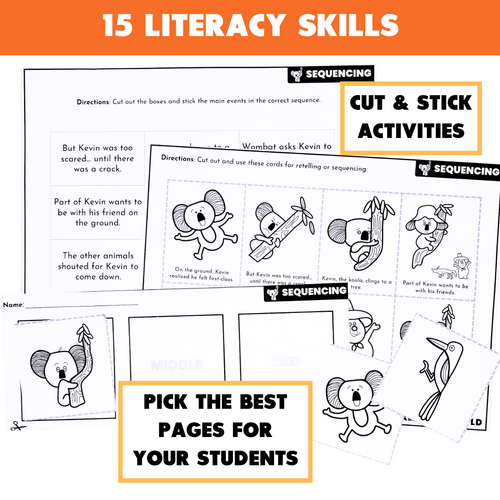 The Koala Who Could Book Activities - Reading Comprehension and ...