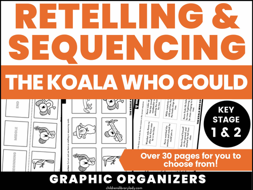 The Koala Who Could Retelling, Sequencing & Summarizing Activities ...