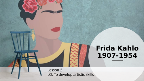 UKS2 Art Frida Kahlo self portraits unit | Teaching Resources