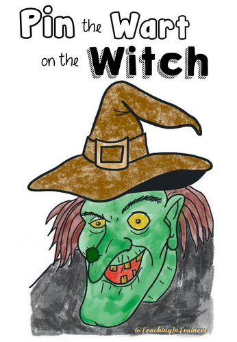 Pin the Wart on the witch | Teaching Resources