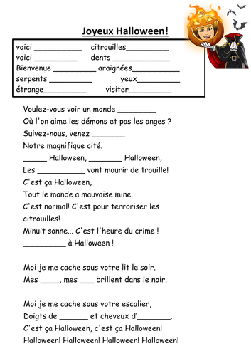 Halloween song | Teaching Resources