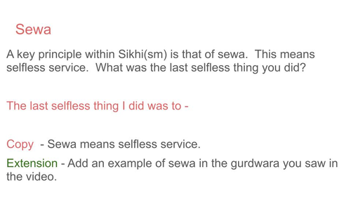 Sewa in Langar Sikhi - Faith into action | Teaching Resources