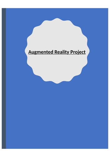Augmented Reality Project R070 | Teaching Resources