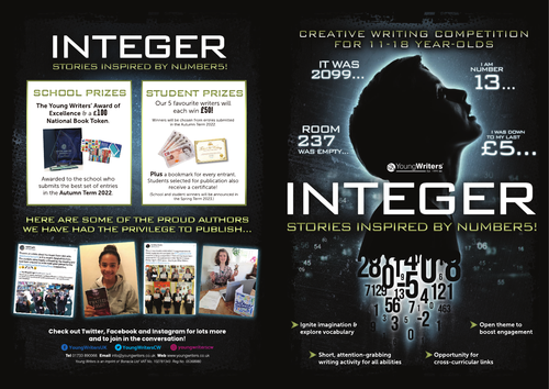 Integer Stories Inspired by Numbers | Creative Writing Competition | 11 ...