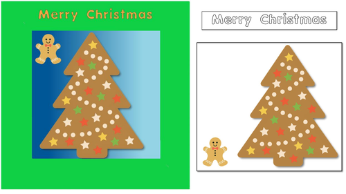 Let's Make Gingerbread Christmas Cards | Teaching Resources