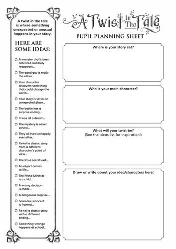 A Twist in the Tale | Creative Writing Competition | 5-11 Years ...