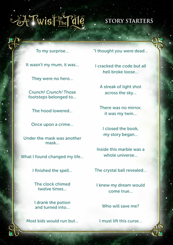 A Twist in the Tale | Creative Writing Competition | 5-11 Years ...