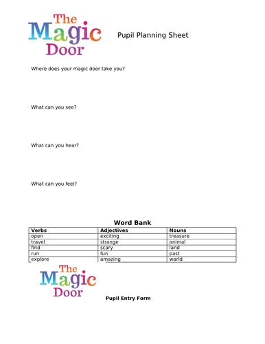 The Magic Door | Creative Writing Competition | 5-11 Years | Teaching ...