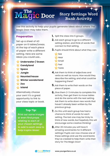 The Magic Door | Creative Writing Competition | 5-11 Years | Teaching ...