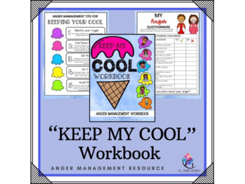 Keep Your Cool Anger Workbook - SEL Triggers Coping Lesson | Teaching ...