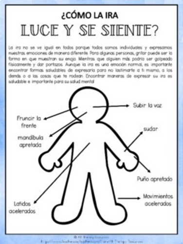 SPANISH VERSION - Keep Your Cool Anger Management Workbook Workbook ...