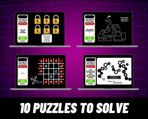 Puzzled 001 - 10 Puzzles To Solve | Teaching Resources