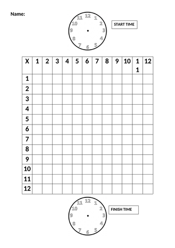 Timetable square | Teaching Resources