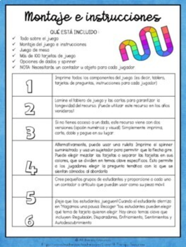 SPANISH VERSION - Keep Your Cool Board Game - Anger Management Triggers ...