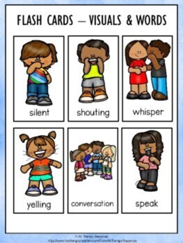 Voice Volume Vocabulary BINGO GAME - Fun Activity - Tone of Voice ...