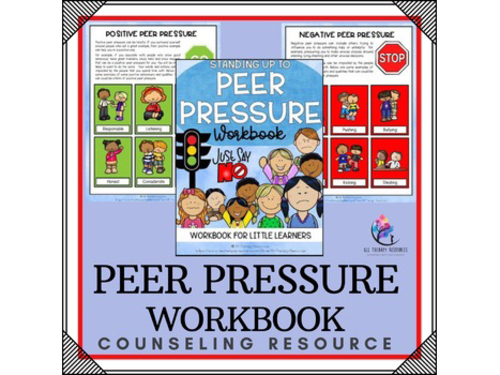 PEER PRESSURE Lesson Workbook I Red Ribbon Week | Teaching Resources