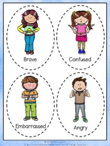 Feelings Stick Puppets - Learning about my Feelings and Emotions Craft ...