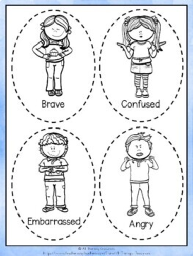 Feelings Stick Puppets - Learning about my Feelings and Emotions Craft ...