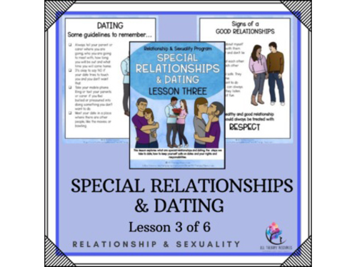 Relationship And Sexuality - Lesson 3 Of 6 - Special Relationship And 