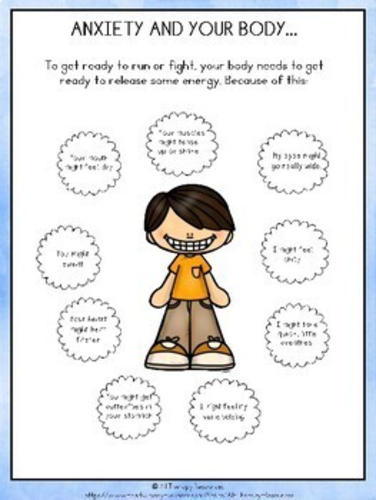 Beating My Worries Workbook - Anxiety, Confidence Thinking | Teaching ...