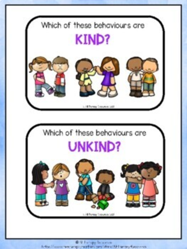 Kindness and Anti-bullying Mindset Task Cards- Behavior Counseling ...