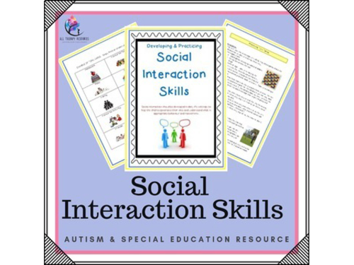 Developing and Practicing Social Interaction Skills | Teaching Resources