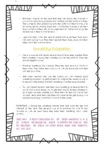 Anxiety in Children : Interventions and Strategies - Great printable ...