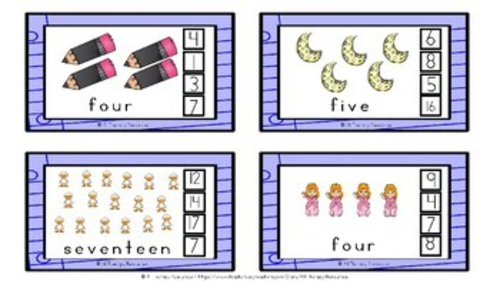 Early Learning Resource - "Peg It" Counting Number Recognition/Fine ...