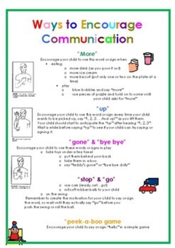 Speech Therapy - Early Intervention Language Program (special needs and ...