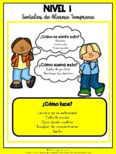 SPANISH - Create Behavior Support Plan - Emotional Levels ...