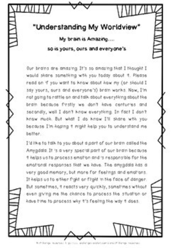 Understanding My Worldview - Trauma Informed - Neuroscience Attachment ...