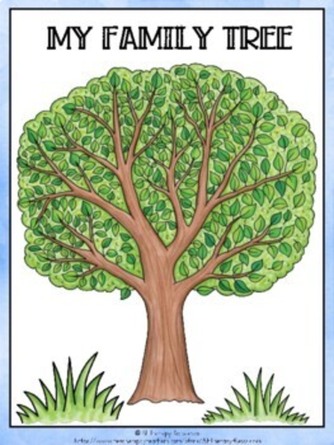 Family Tree Project - All About me & my Heritage Project Activity ...