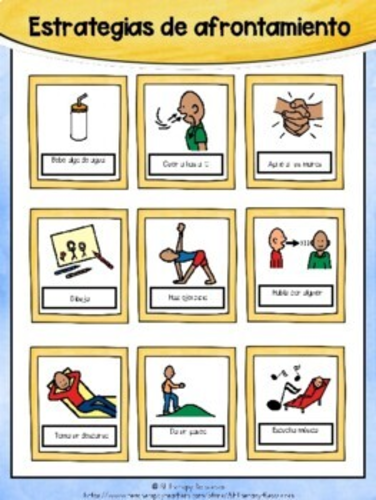 SPANISH VERSION My Worry Tree - Managing Anxiety Counseling Lesson Plan ...