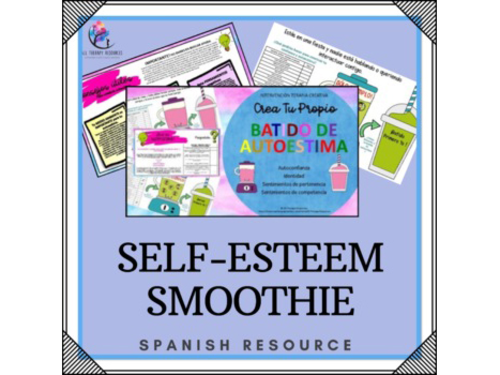 SPANISH VERSION -Create Your Own Self Esteem Smoothie - Creative ...