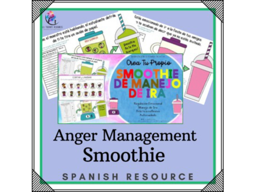 SPANISH VERSION - Create Your Own Anger Management Smoothie Lesson ...