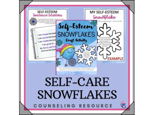 Self-Esteem Winter Counseling Lesson - Social Emotional Learning ...